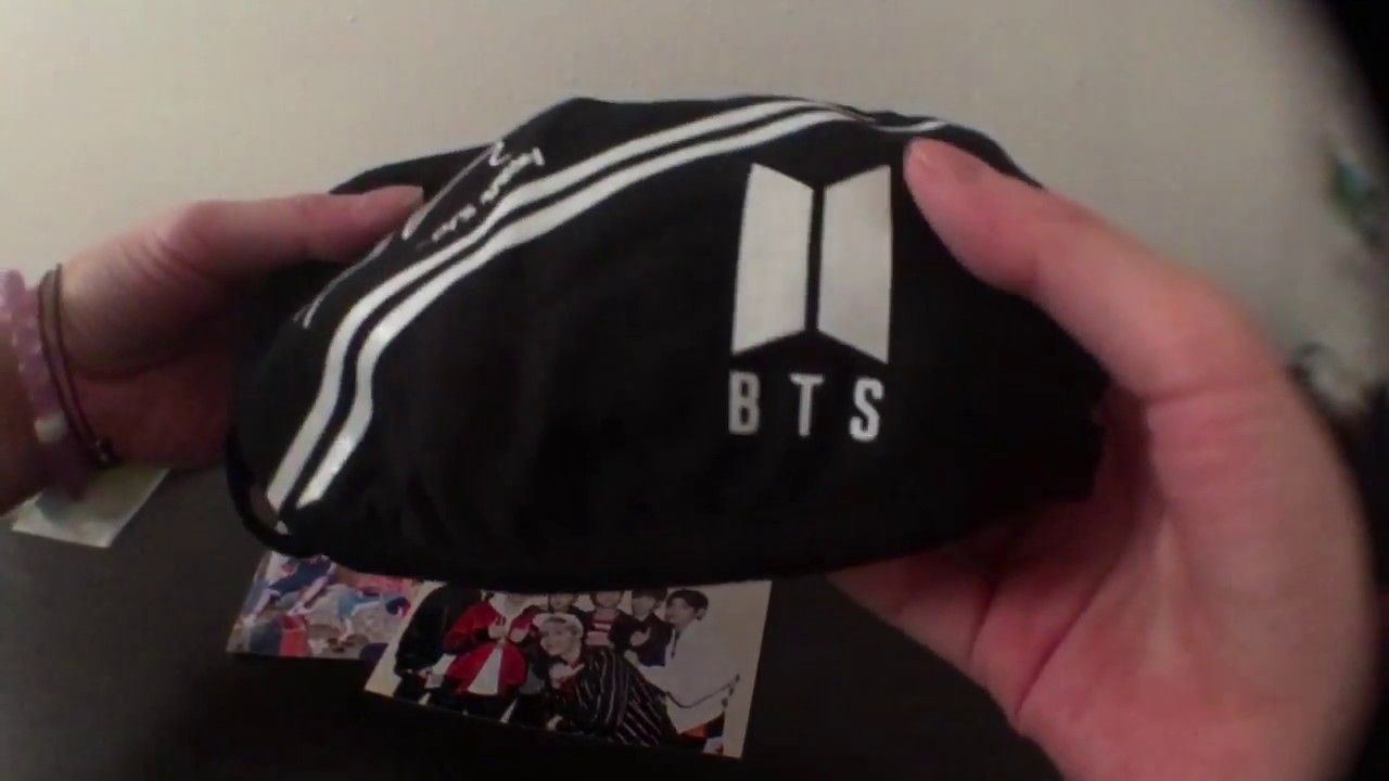 (RM)BTS Face Mask (Unboxing+Review) - YouTube