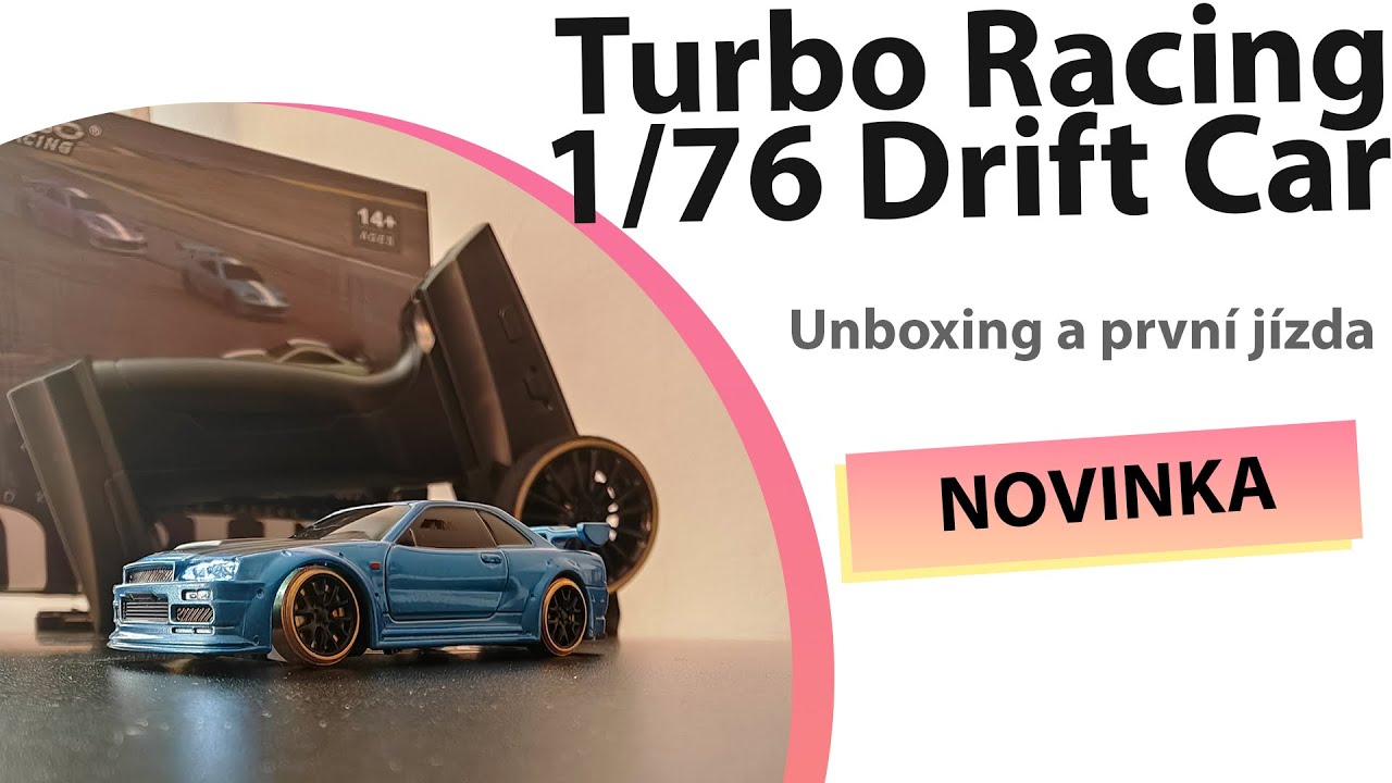 Turbo Racing DRIFT RC Car 1:76 RTR představení - YouTube