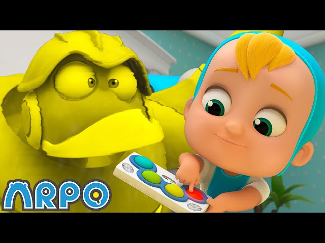 ARPO CAN'T STOP DANCING!!! | BEST OF ARPO! | Funny Robot Cartoons for ...
