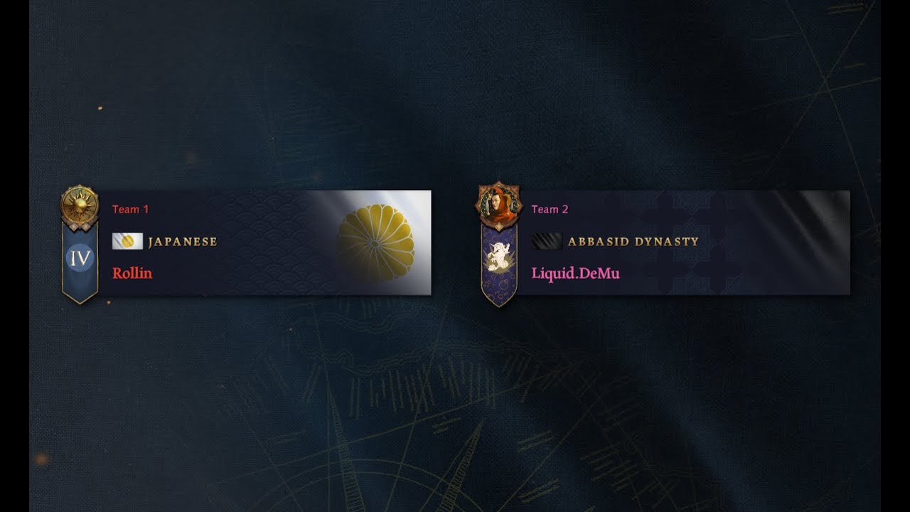 (AoE4 Abbasid Dynasty vs Japanese) Liquid Demu vs Rollin - YouTube