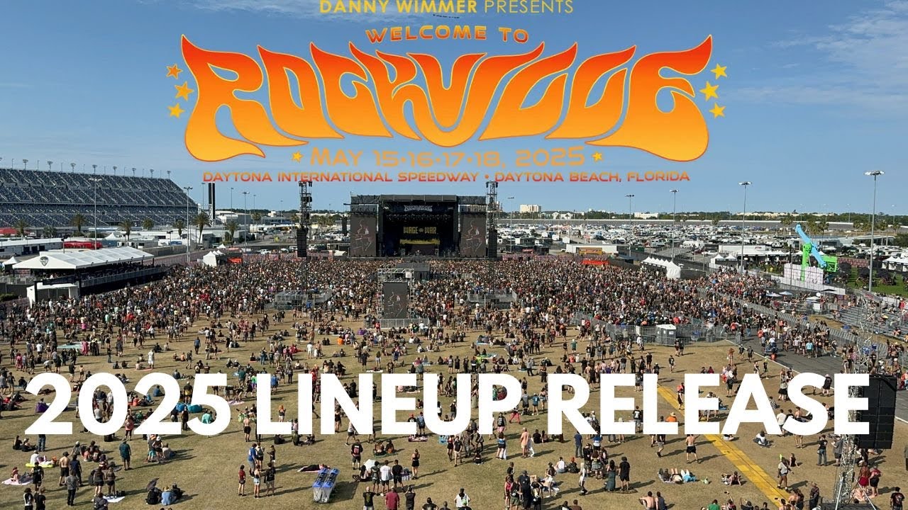 The 2025 Welcome To Rockville Lineup Is Here! | Review & Reactions ...