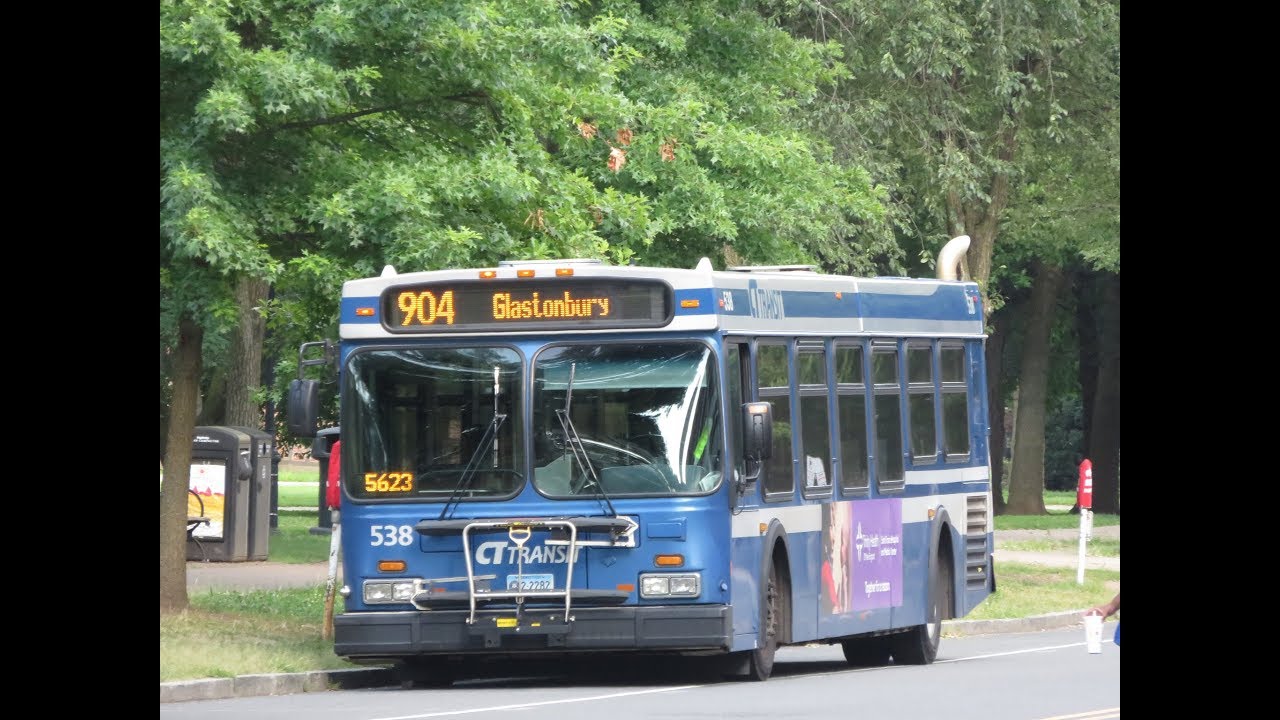 Ride On: CTtransit #538 on Route 85X (Full Route) - YouTube