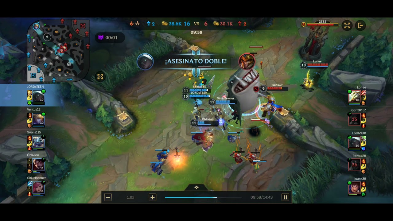 League of Legends: Wild Rift | JORDsTEEN | Seena, Quadrakill - YouTube