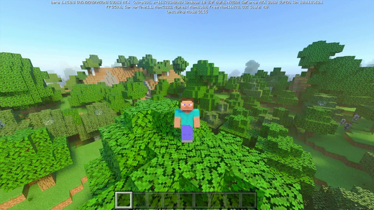 How to get RTX working on normal Minecraft worlds - YouTube