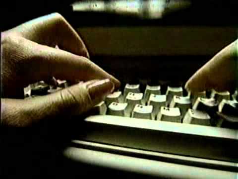 IBM Typewriter commercial (1986) - YouTube