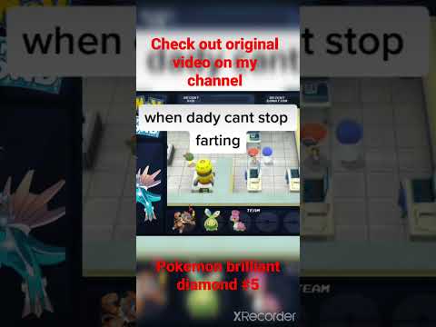 Pokemon Brilliant Diamond father farts