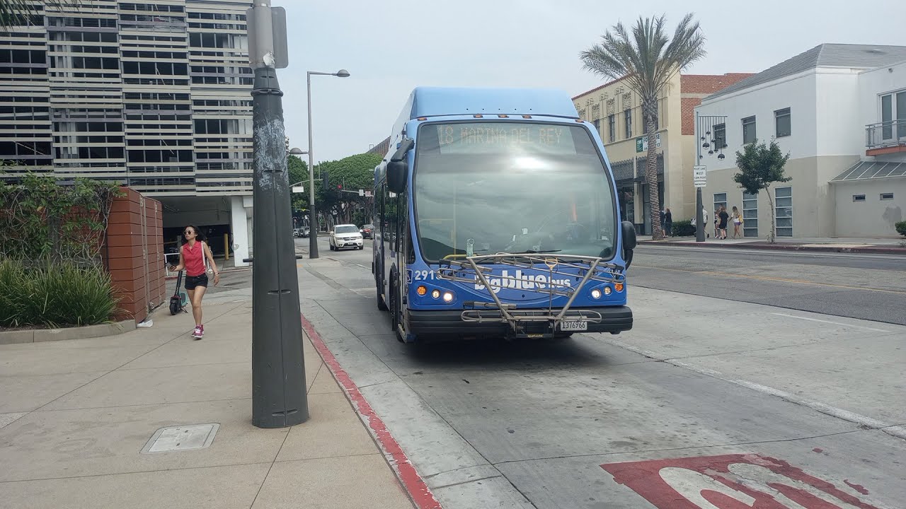 2012 Santa Monica Big Blue Bus ENC EZ RIDER II BRT 2913 - YouTube