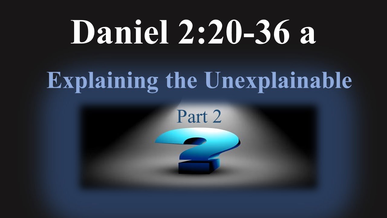 Explaining the Unexplainable part 2 - YouTube