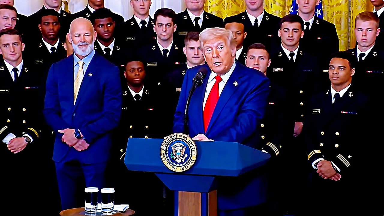 Navy Midshipmen WIN Commander in Chief Trophy at U.S. Naval Academy ...