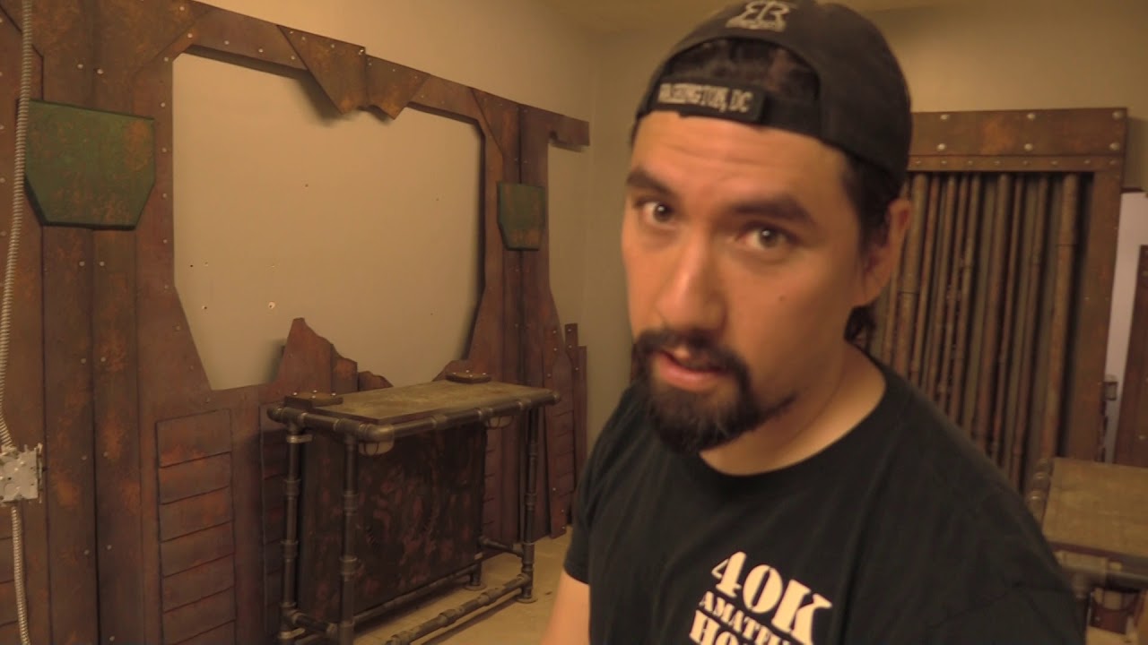 MWG New Bunker Vlog 5 - Necromunda Underhive Studio Panels - YouTube