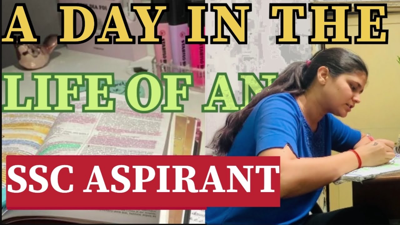 A Day in the Life of An SSC Aspirant| SSC CPO 2024 - YouTube