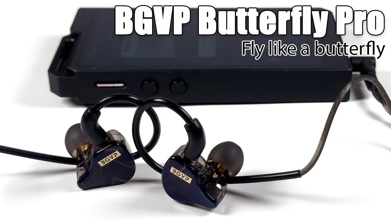 BGVP Butterfly Pro hybrid earphones review - YouTube
