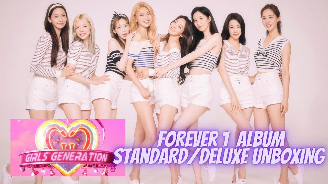 Girl's Generation 소녀시대 7th Album Forever 1 (Standard & Deluxe Version ...