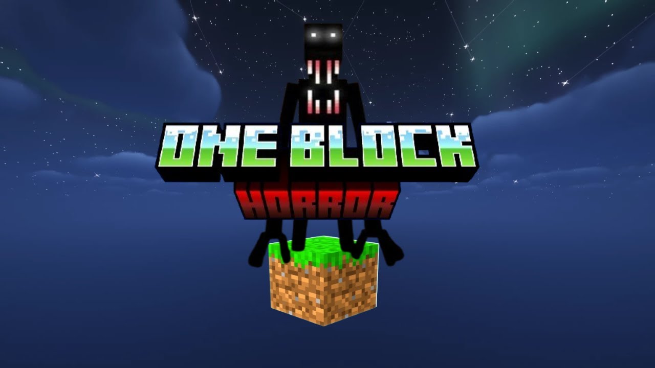 LIVE 🔴Minecraft One Block Horror Day 2 (Late Stream) - YouTube
