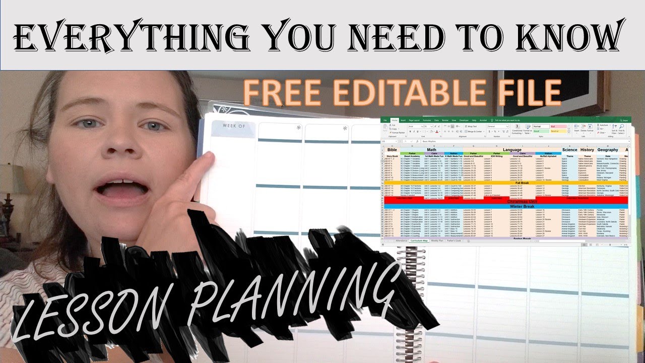 PLAN WITH ME 2020 | CURRICULUM MAP | Multiple Kid Homeschool Planning ...