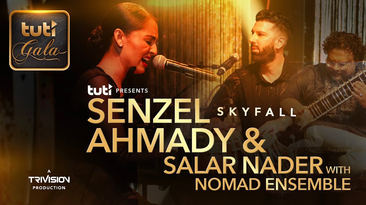Salar Nader ft. Senzel Ahmady - Sky Fall - 3rd Annual Tuti Gala / سالار ...