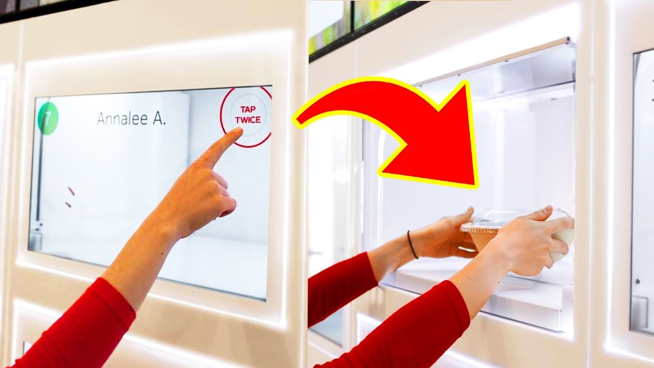 10 FAST FOOD Restaurants of The FUTURE!!! - YouTube