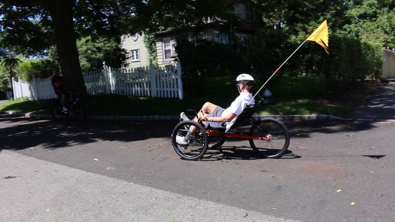 TerraTrike Rambler with All-Terrain 24" Tires - YouTube