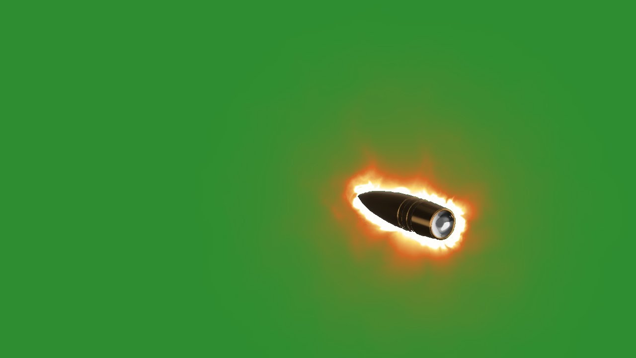 Green Screen Bullet Fire Stock Video Footage for Free HD Quality - YouTube