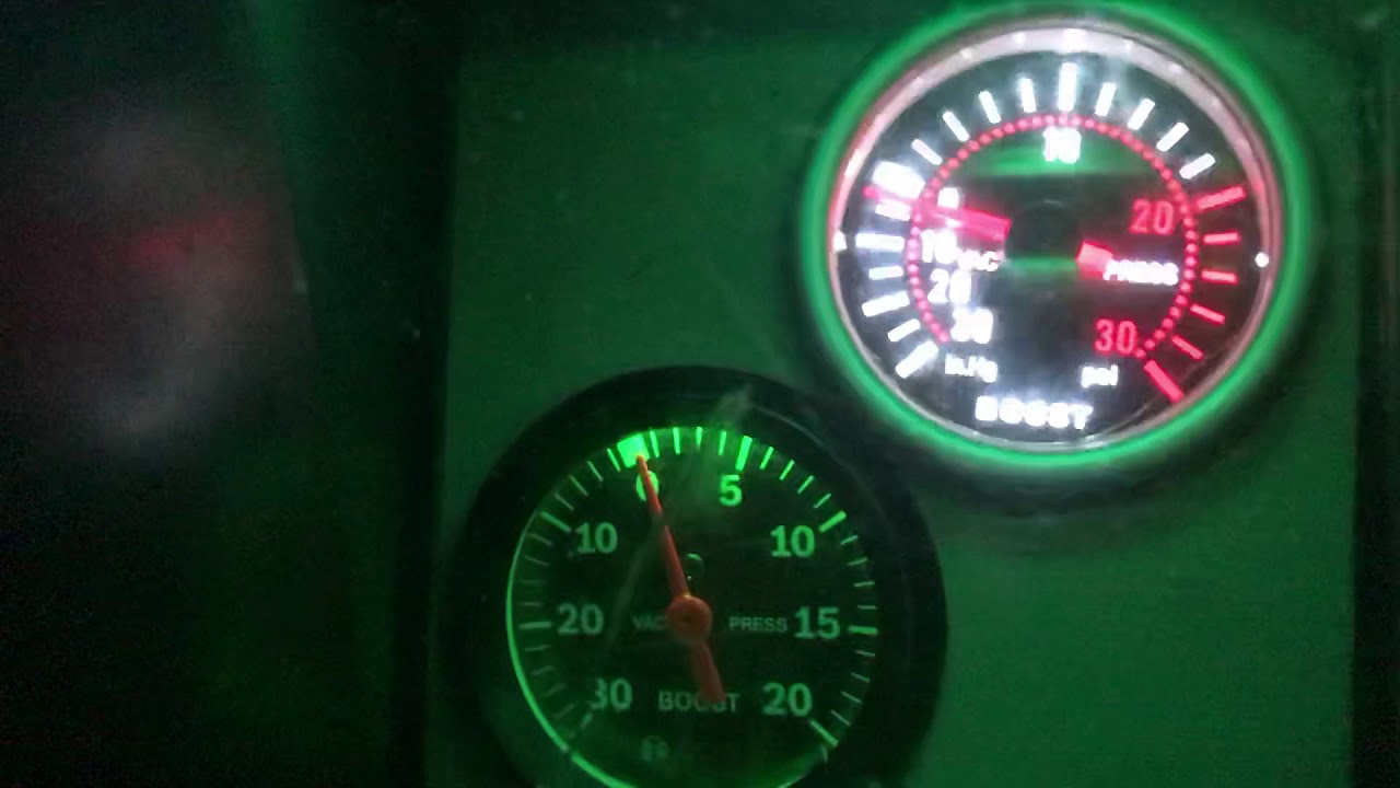 Mtdi vnt control 12psi boost control - YouTube