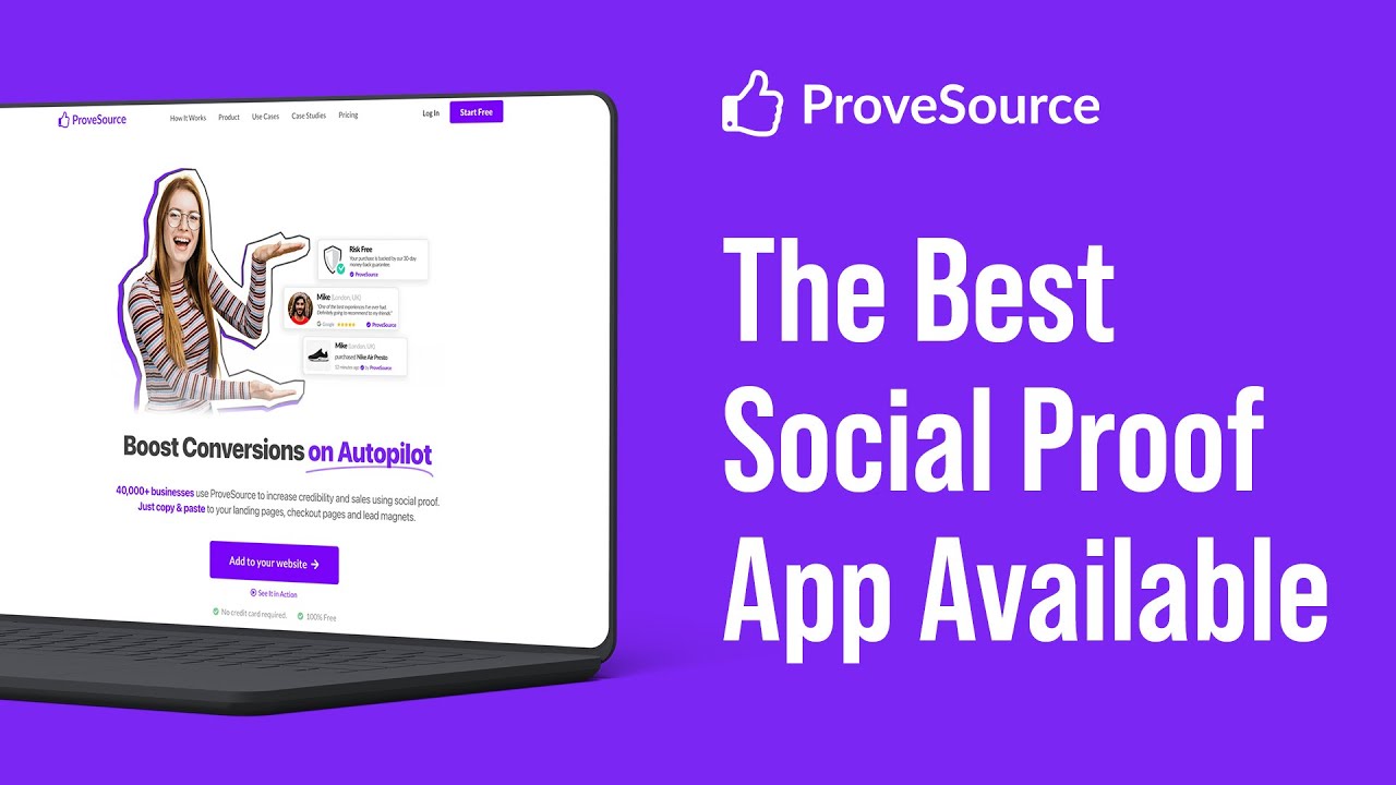 Overview of ProveSource Social Proof Notifications - YouTube