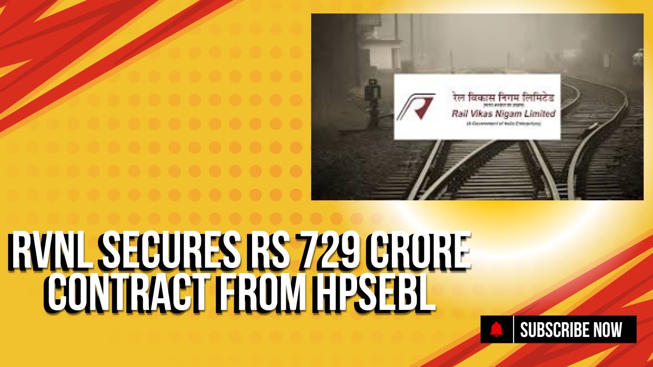 RVNL Secures Rs 729 Crore Contract from HPSEBL - YouTube