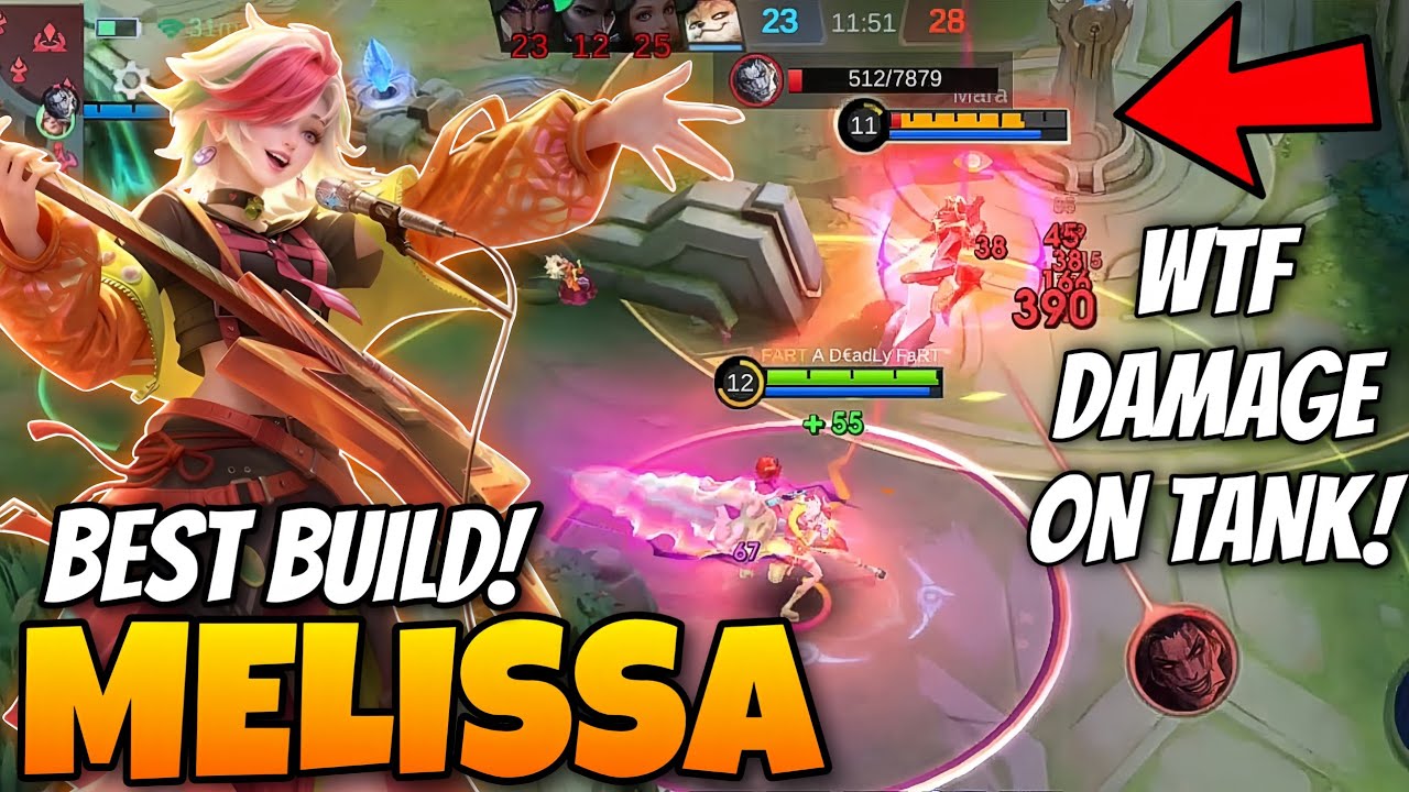 Melissa is Unstoppable Now! Best Build 2024 | Sparkle Melissa New Skin ...