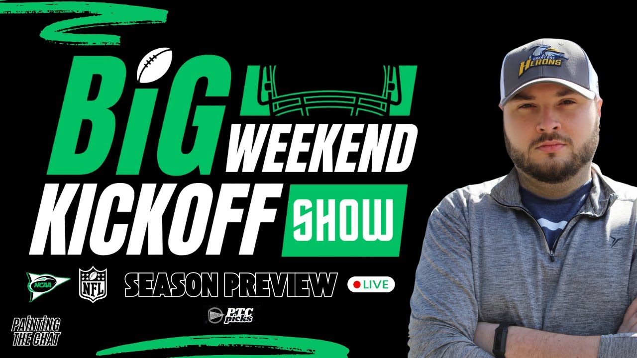 BiG Weekend Kickoff Show LIVE | 2025 Preview Show | NFL, NCAA Football ...