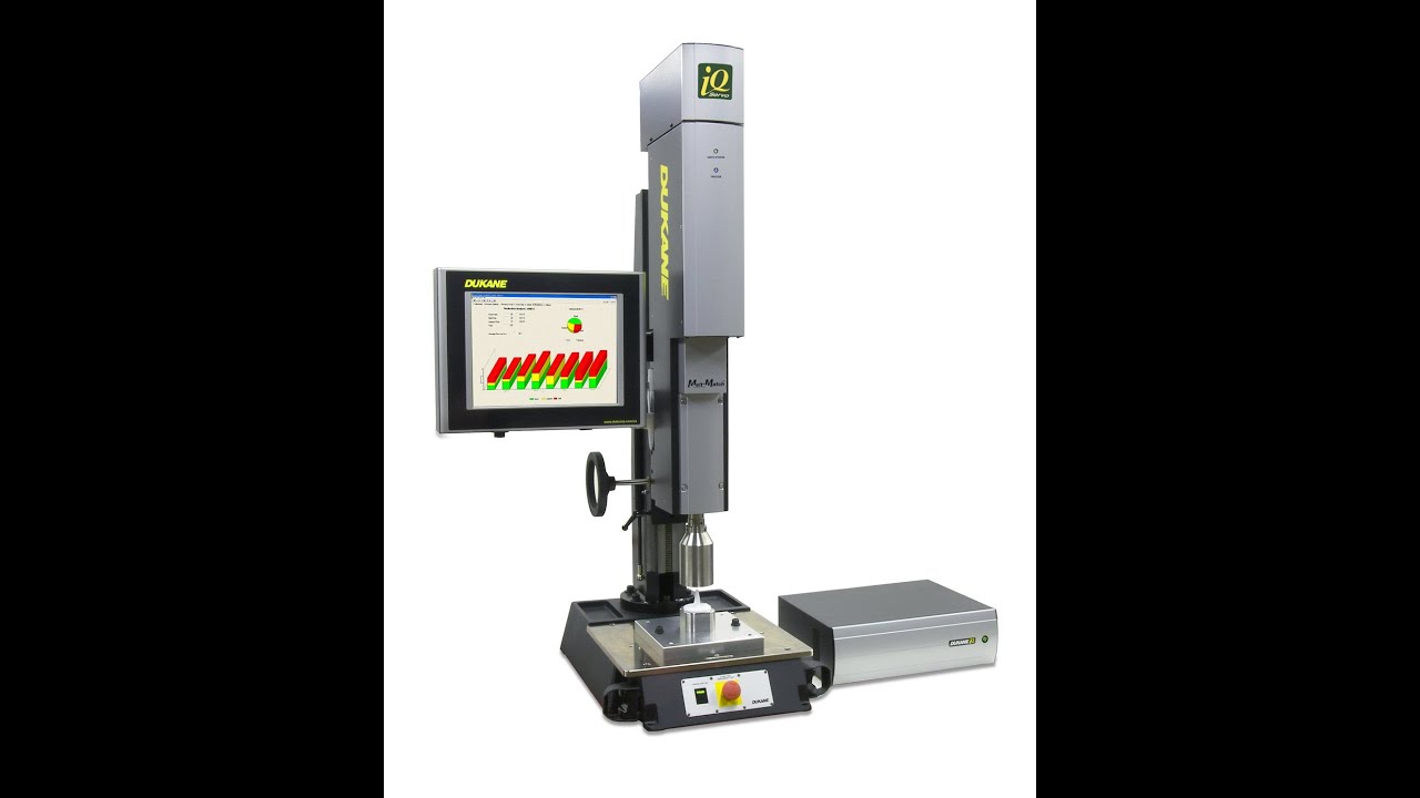 Ultrasonic Welding Process in High Speed -- Dukane Ultrasonics - YouTube