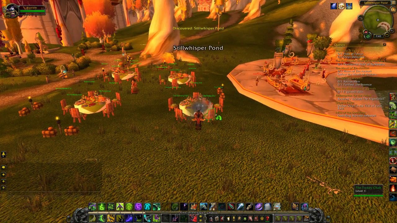 World of Warcraft Pilgrim's Peril Pilgrim's Bounty Achievement Guide ...