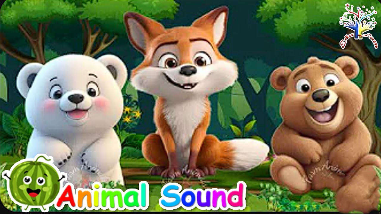 The Cute Forest Animal Sounds - Skunk, Squirrel, Rabbit, mouse, pigeon ...