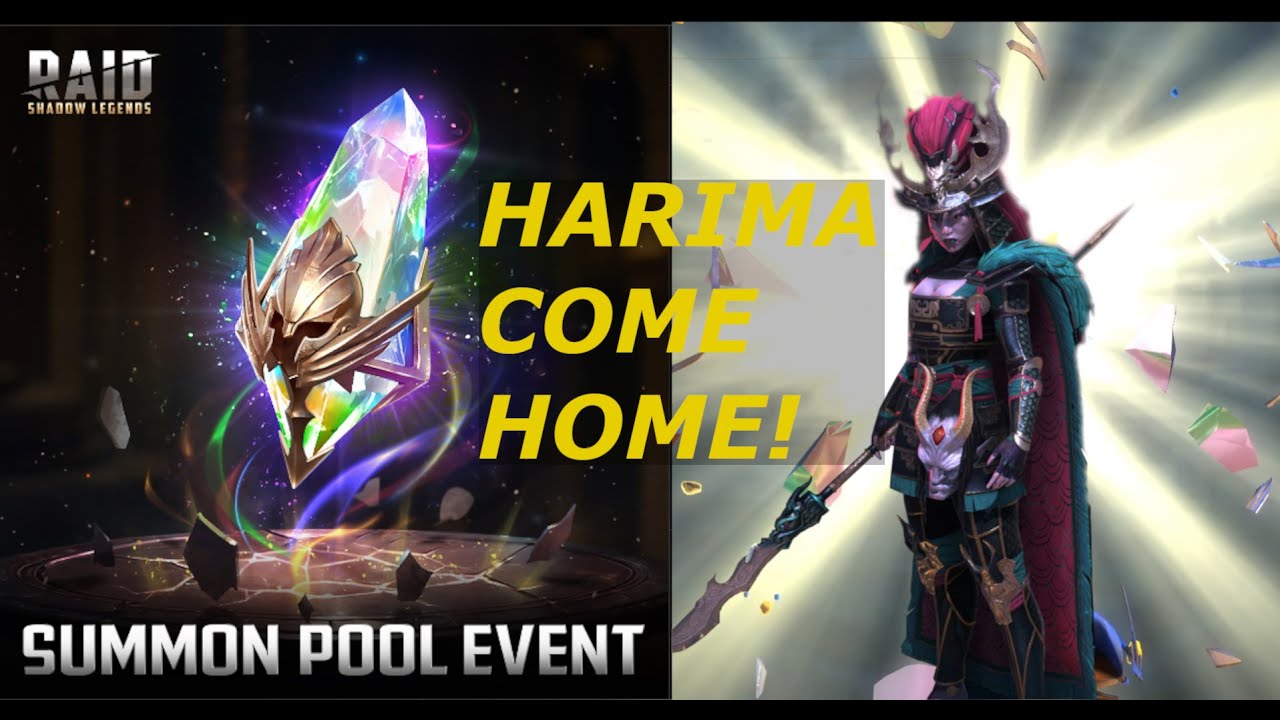 Let me get Harima! - Prism Crystal Summon event - Raid Shadow Legends ...