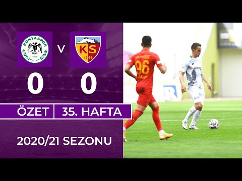 ÖZET: İH Konyaspor 0-0 HK Kayserispor | 35. Hafta - 2020/21
