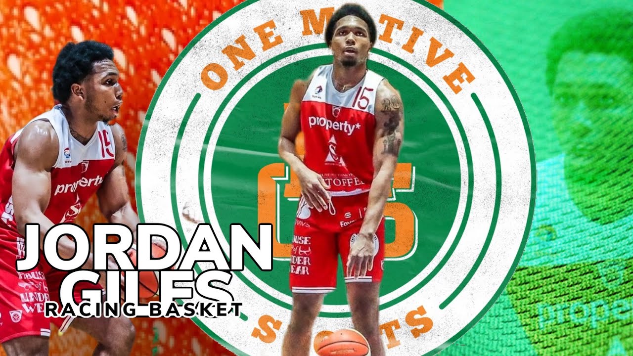 Jordan Giles 6’6 198cm Guard Forward Season Highlight Racing Basket ...