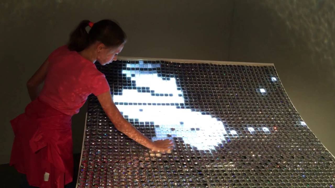 Big Swarovski drawing board - YouTube