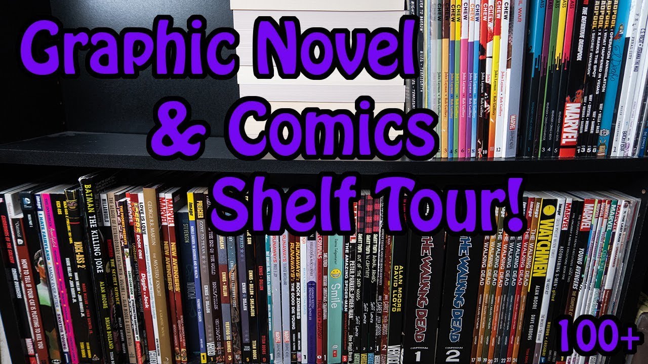 Graphic Novel Shelf Tour! - YouTube