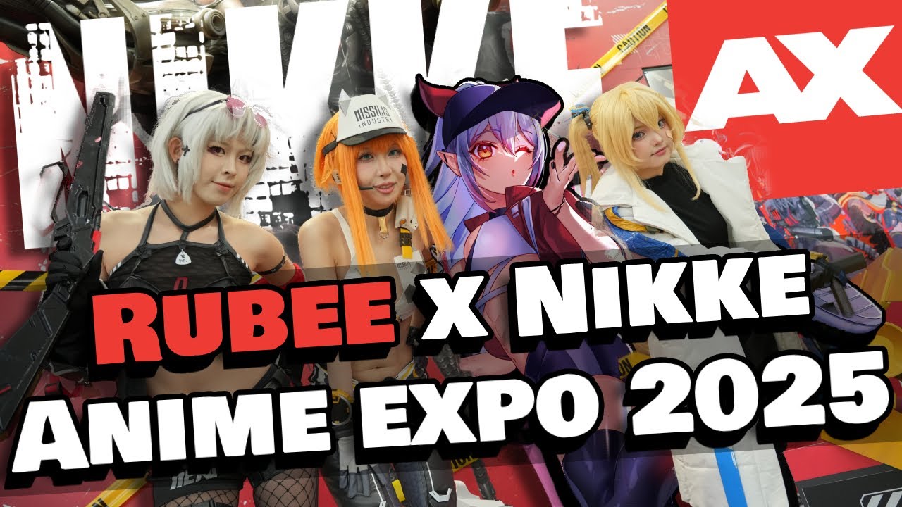 Rubee's First IRL Cosplay + Host at Anime Expo 2025 | IRL Vlog - YouTube