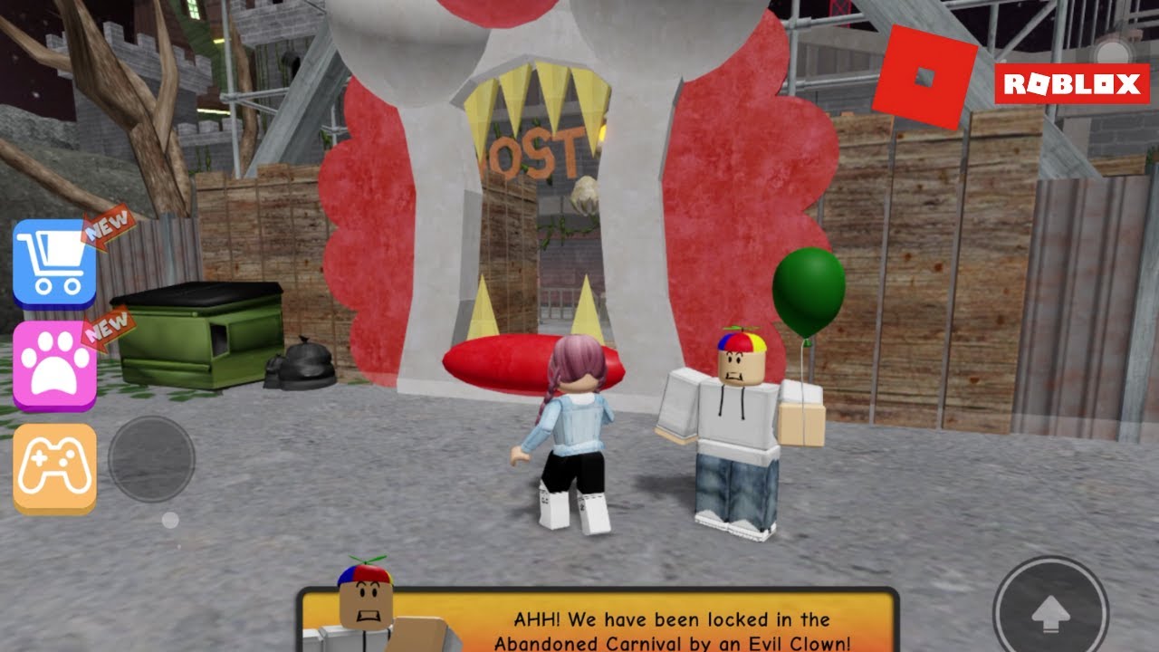 Escape The Carnival of Terror Obby | Roblox Horror Obby - YouTube