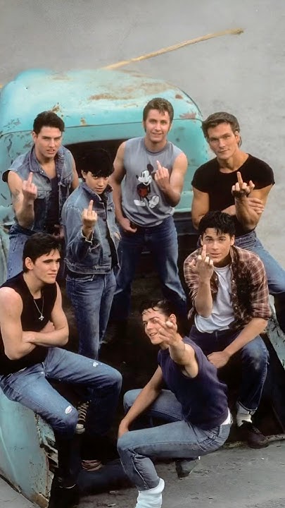 The Outsiders cast then and now #theoutsiders - YouTube
