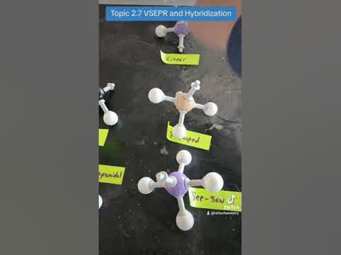 AP Chemistry Topic 2.7 Quick Video VSEPR and hybridization - YouTube