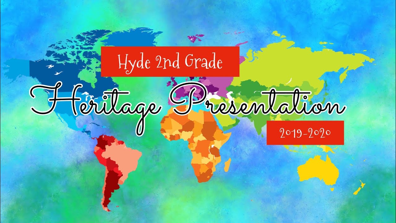 🌎 Hyde 2nd Grade Heritage Presentation 2020 - YouTube