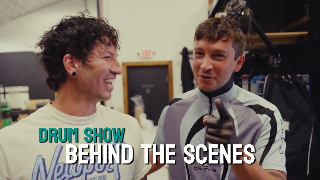 twenty one pilots - Drum Show (behind the scenes) - YouTube