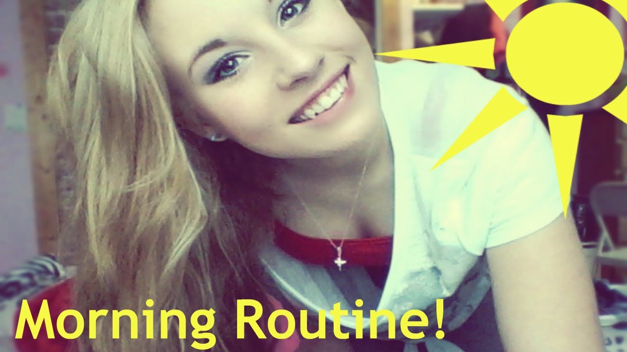 My Morning Routine! 2013 ♥ - YouTube