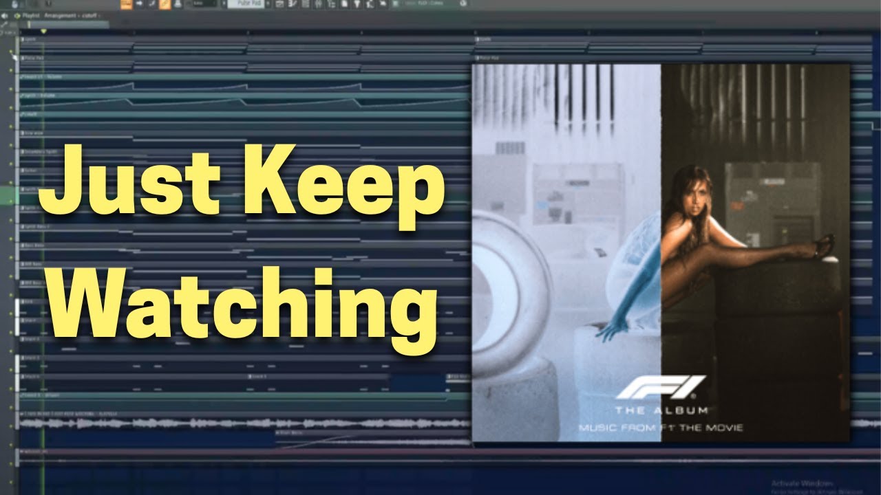 Just Keep Watching - Tate McRae (FL Studio WIP) - YouTube