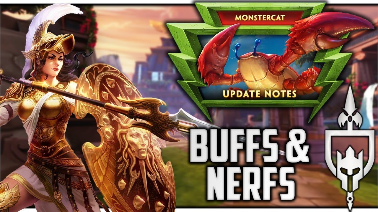 PERSEPHONE REWORK AND ATHENA REMODEL IN THE MONSTERCAT SMITE PATCH ...