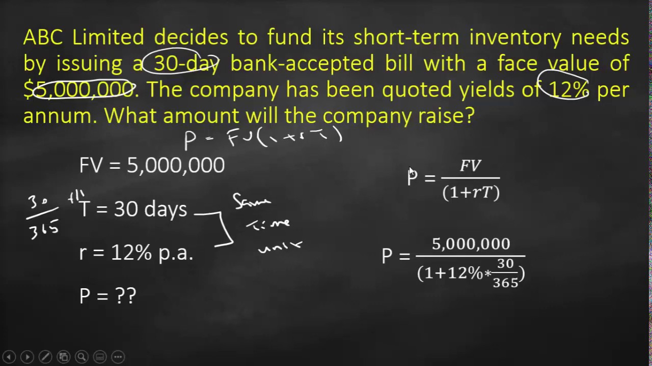 Present value of simple interest - YouTube