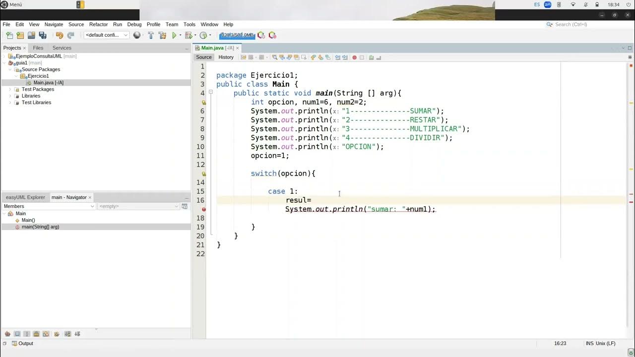 Ejemplos de uso de estructuras control en java - YouTube