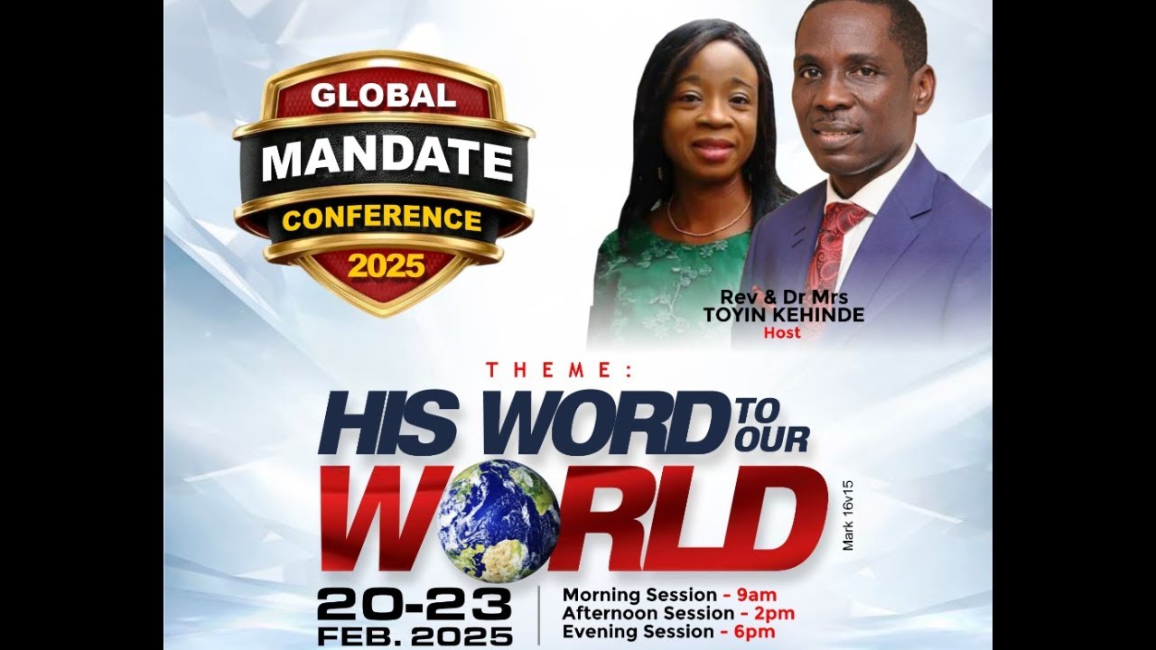 GLOBAL MANDATE CONFERENCE 2025 (DAY 2) "MORNING SESSION" - YouTube