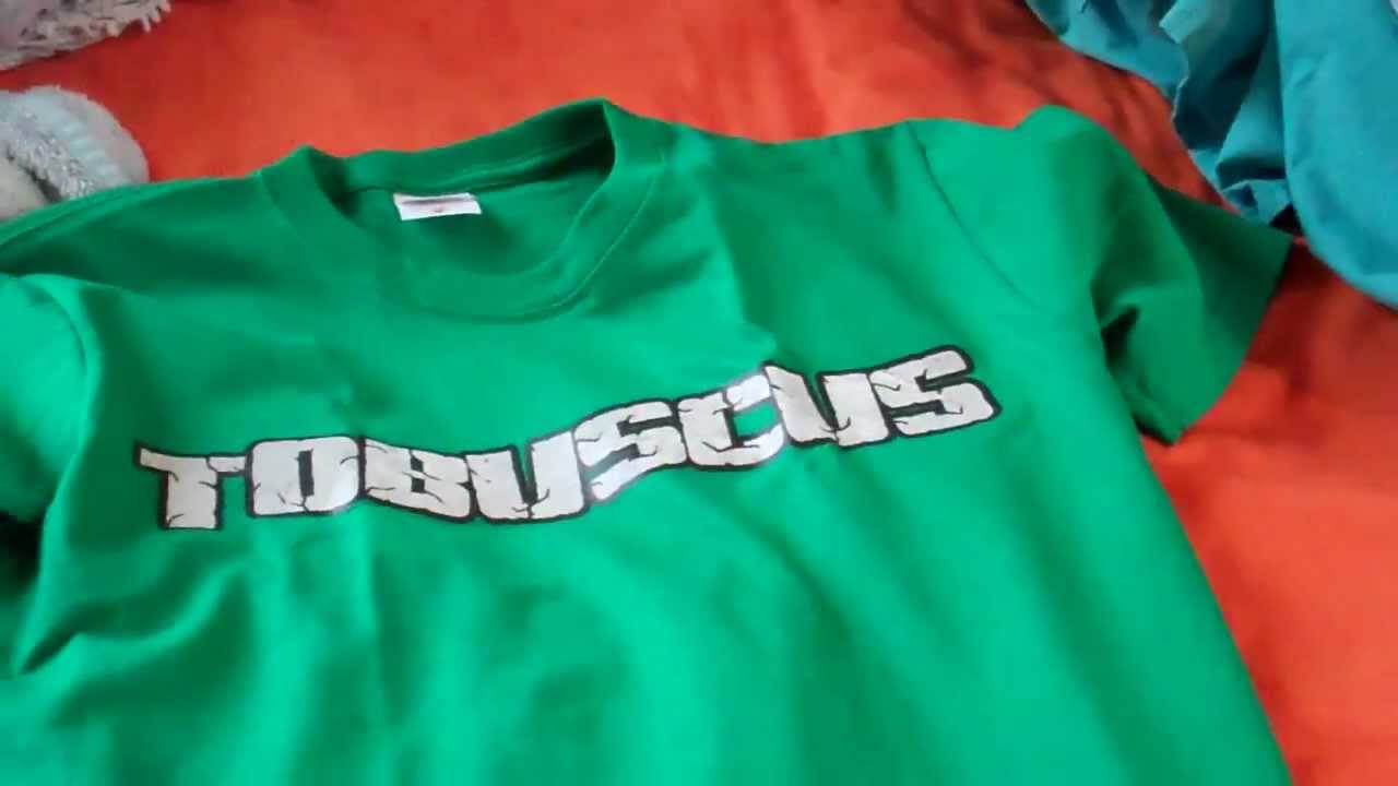 I GOT A TOBUSCUS SHIRT!!!! - YouTube