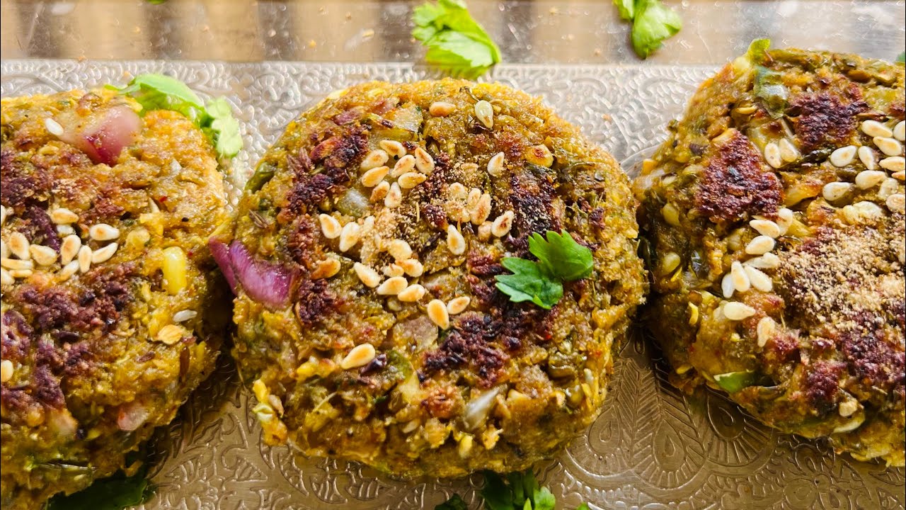 Sprouts Cutlet Recipe | How To make Healthy Sprouts Recipe | Healthy ...